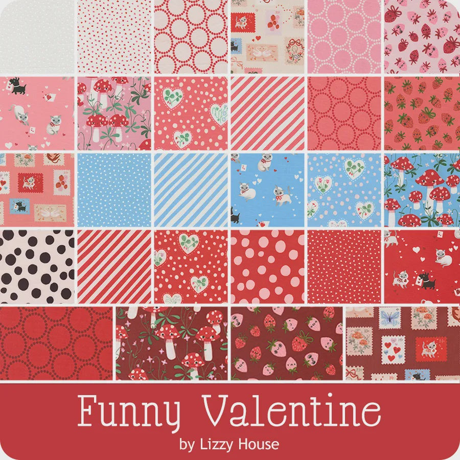 Funny Valentine Charm Pack – Stitchbird